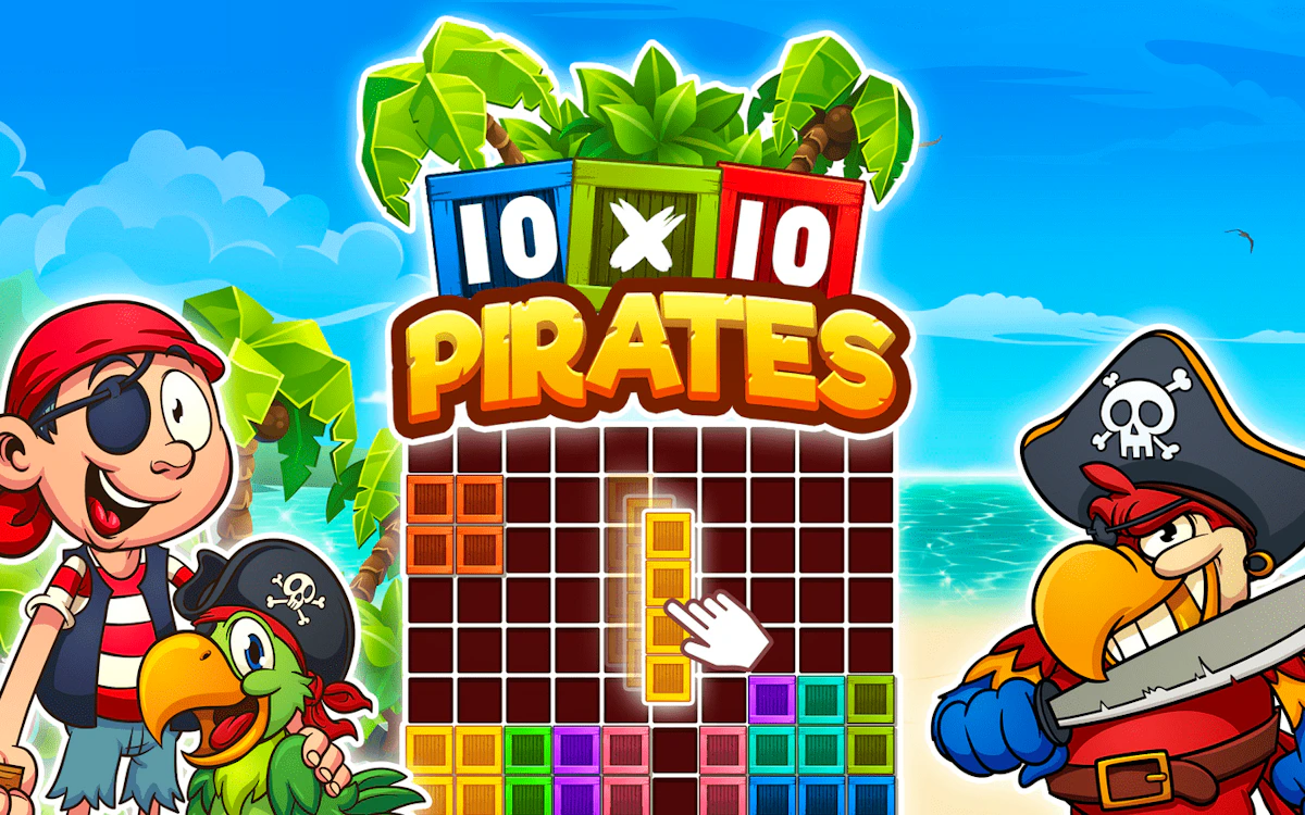 10x10 Pirates 🕹️ Play Now on GamePix