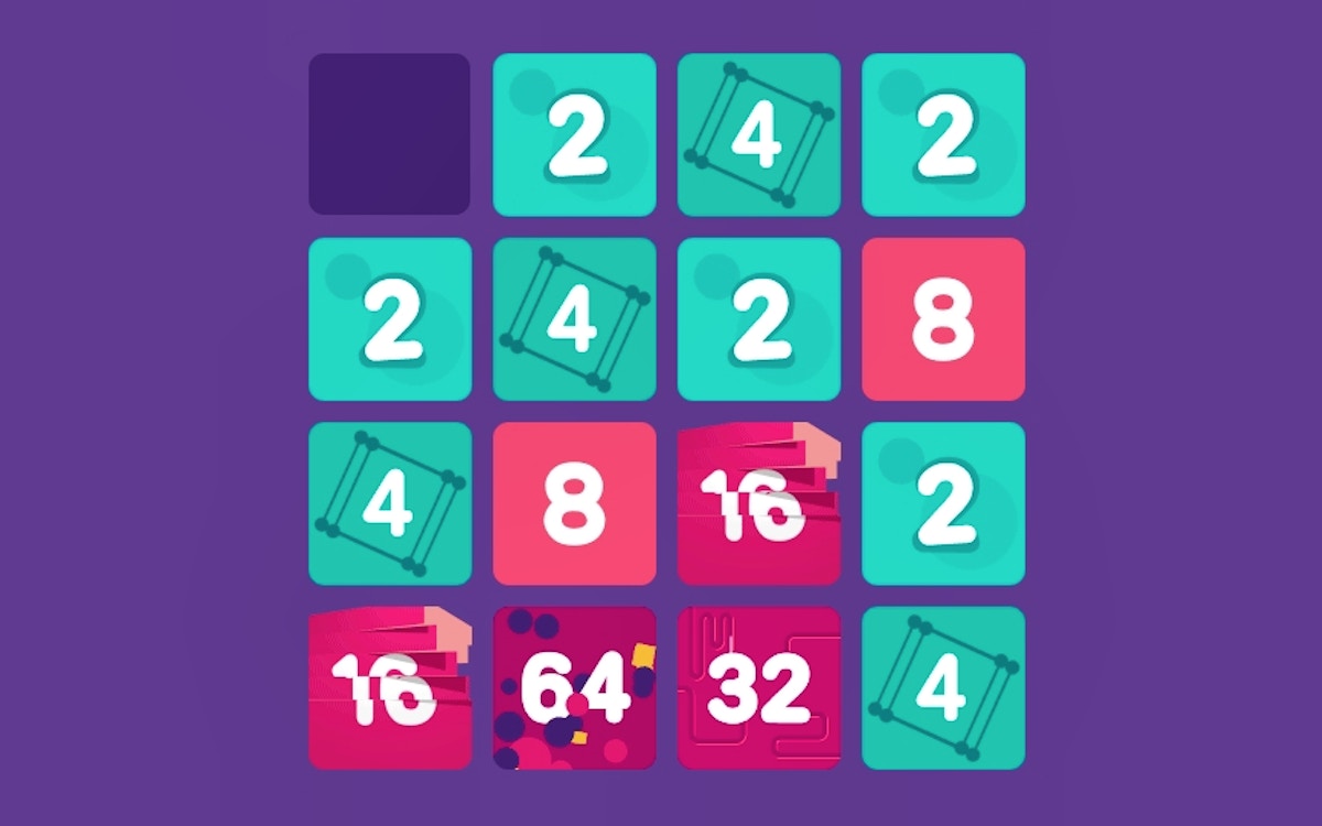 2048 Animated Edition 🕹️ Play Now on GamePix