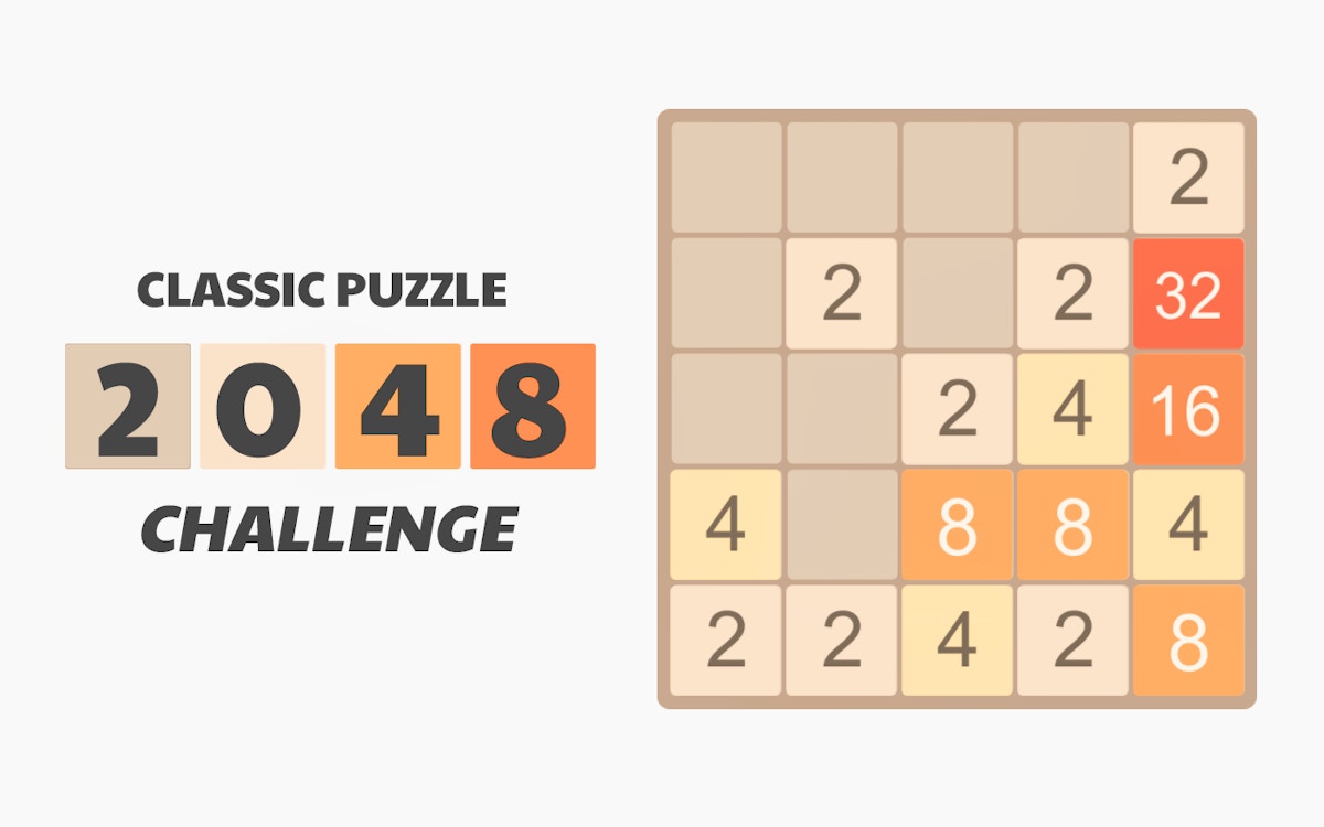 2048 Classic Puzzle - Challenge 🕹️ Play Now on GamePix