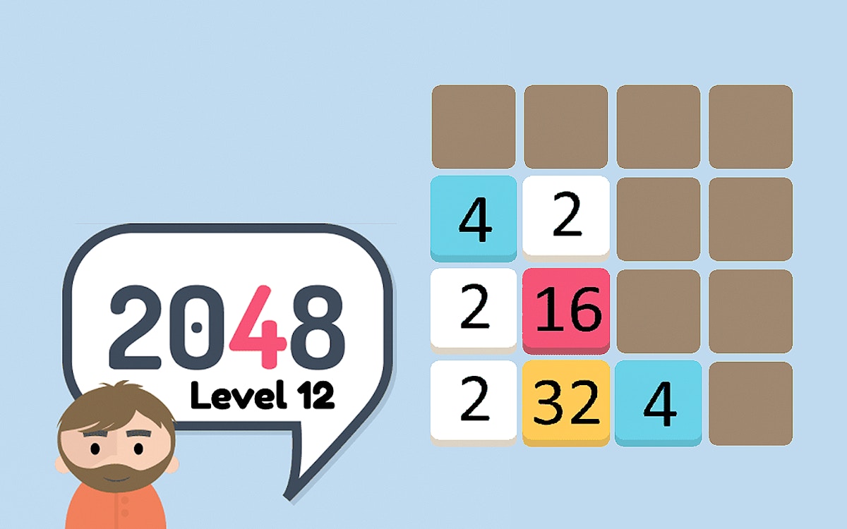 2048 Level 12 🕹️ Play Now on GamePix