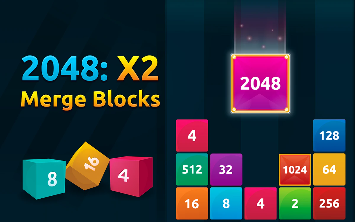 2048 X2 Merge Blocks 🕹 Gioca Ora su GamePix