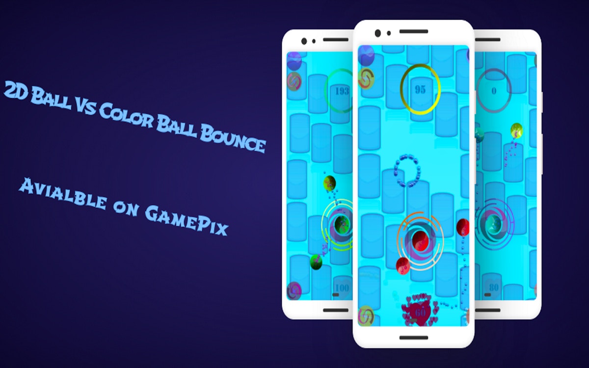 2d Ball Vs Color Ball Bounce 🕹️ Play Now on GamePix