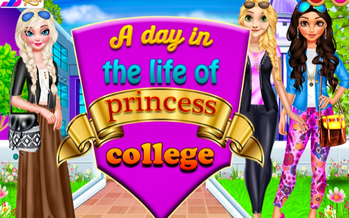 A Day In The Life Of Princess College 🕹️ Play Now on GamePix