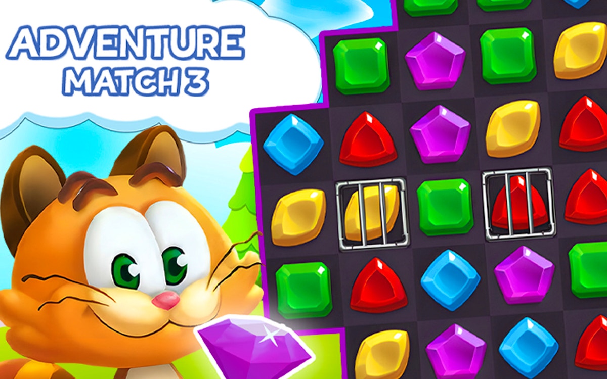 Adventure Match 3 🕹️ Play Now on GamePix