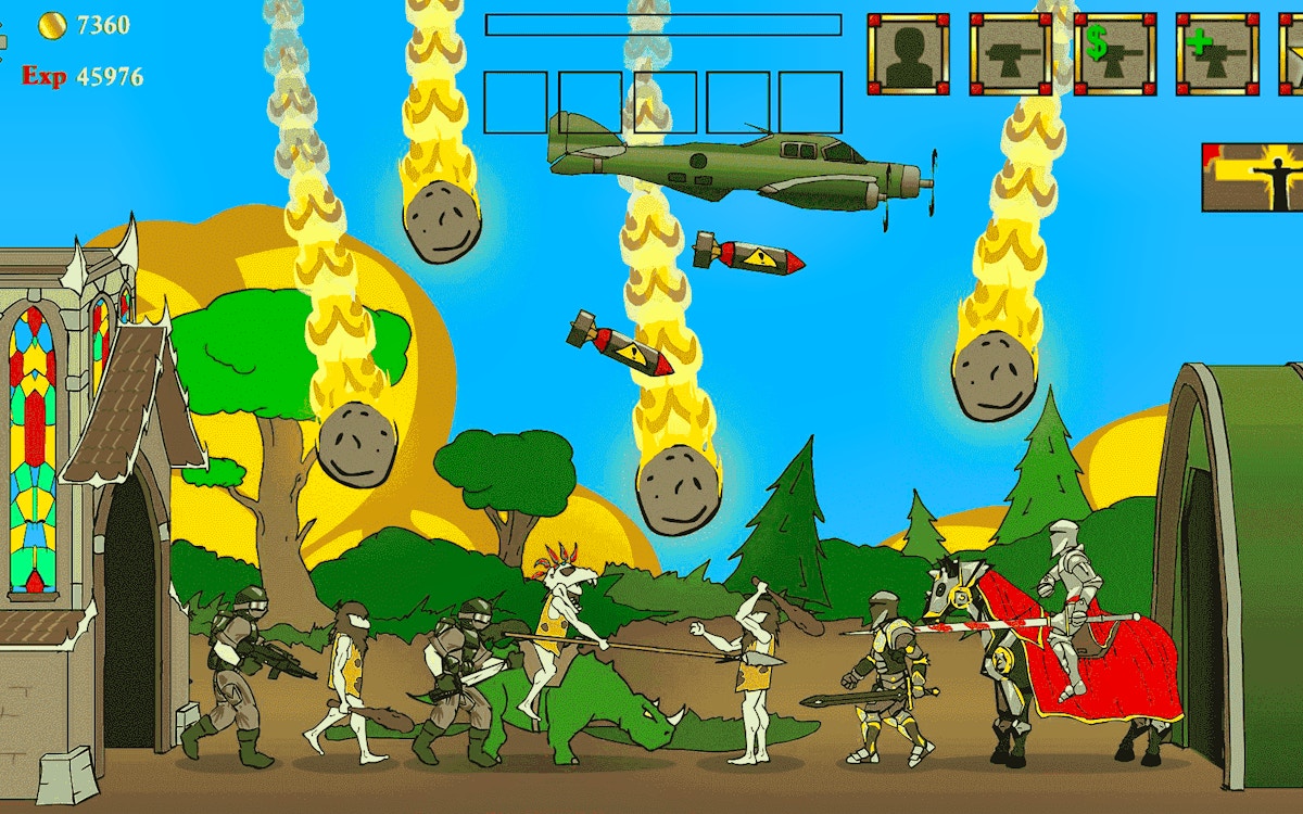 Age Of War 🕹️ Zagraj teraz na GamePix