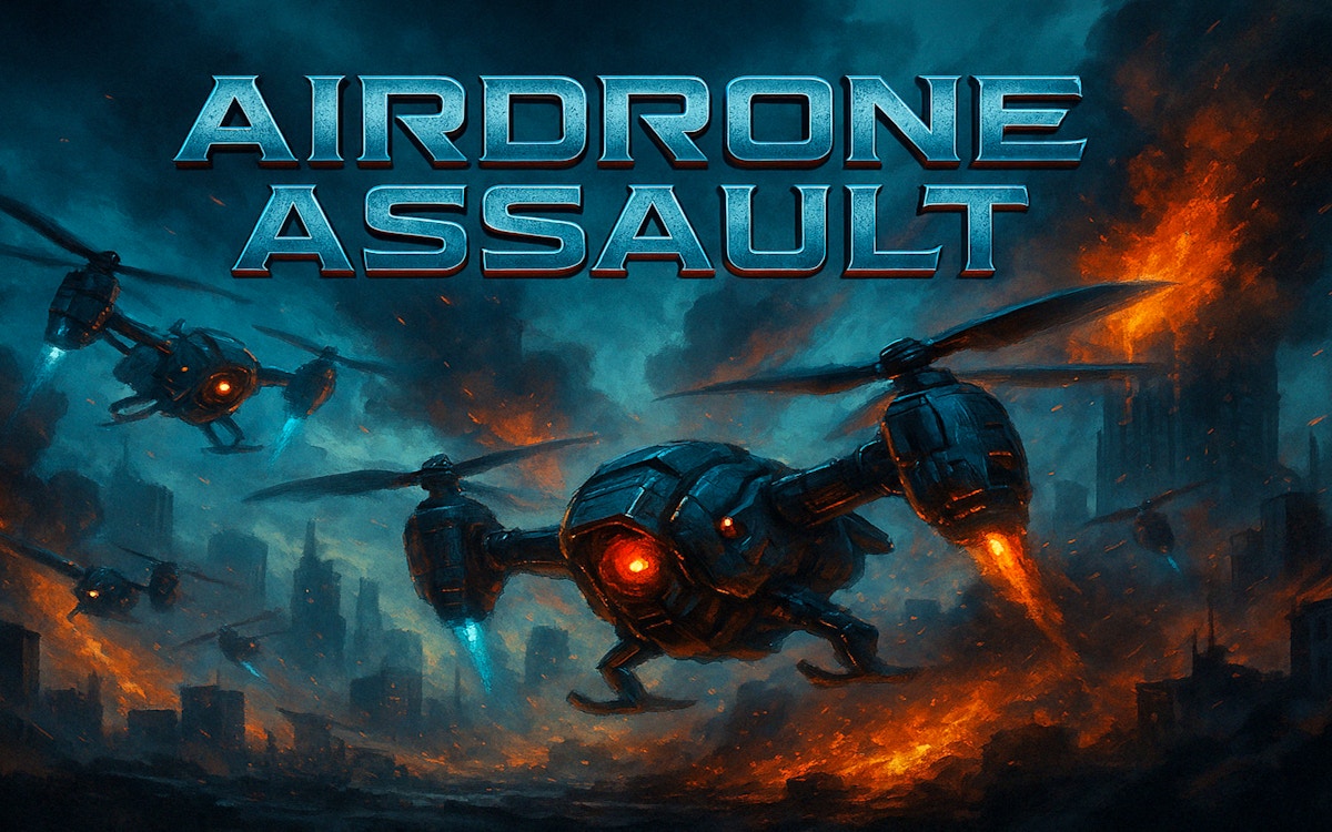 Airdrone Assault 🕹️ Play Now on GamePix