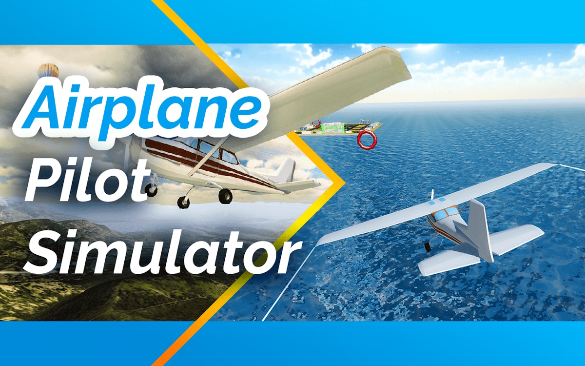 Airplane Pilot Simulator 🕹️ Play Now on GamePix
