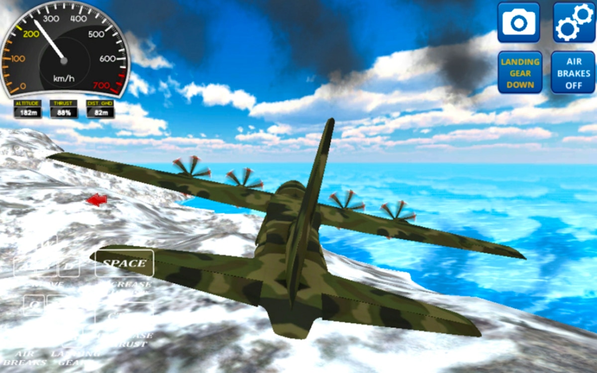 Airwar Plane Flight Simulator Challenge 3d 🕹️ Play Now on GamePix