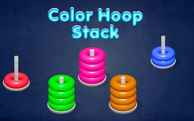 Color Hoop Stack 🕹️ Play Now on GamePix