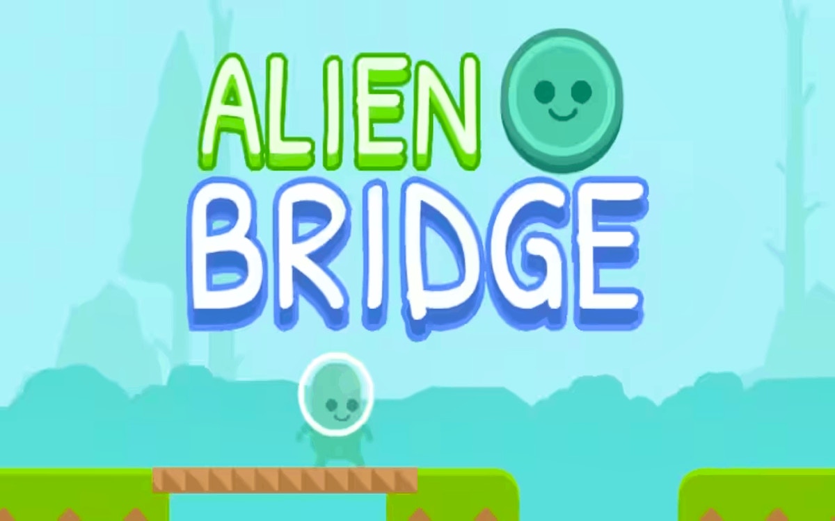 Alien Bridge 🕹️ Play Now on GamePix