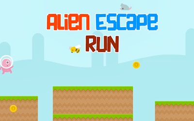 Alien Escape Run 🕹️ Play Now on GamePix
