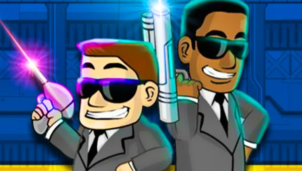 Alien Hunter Bros 🕹️ Play Now on GamePix