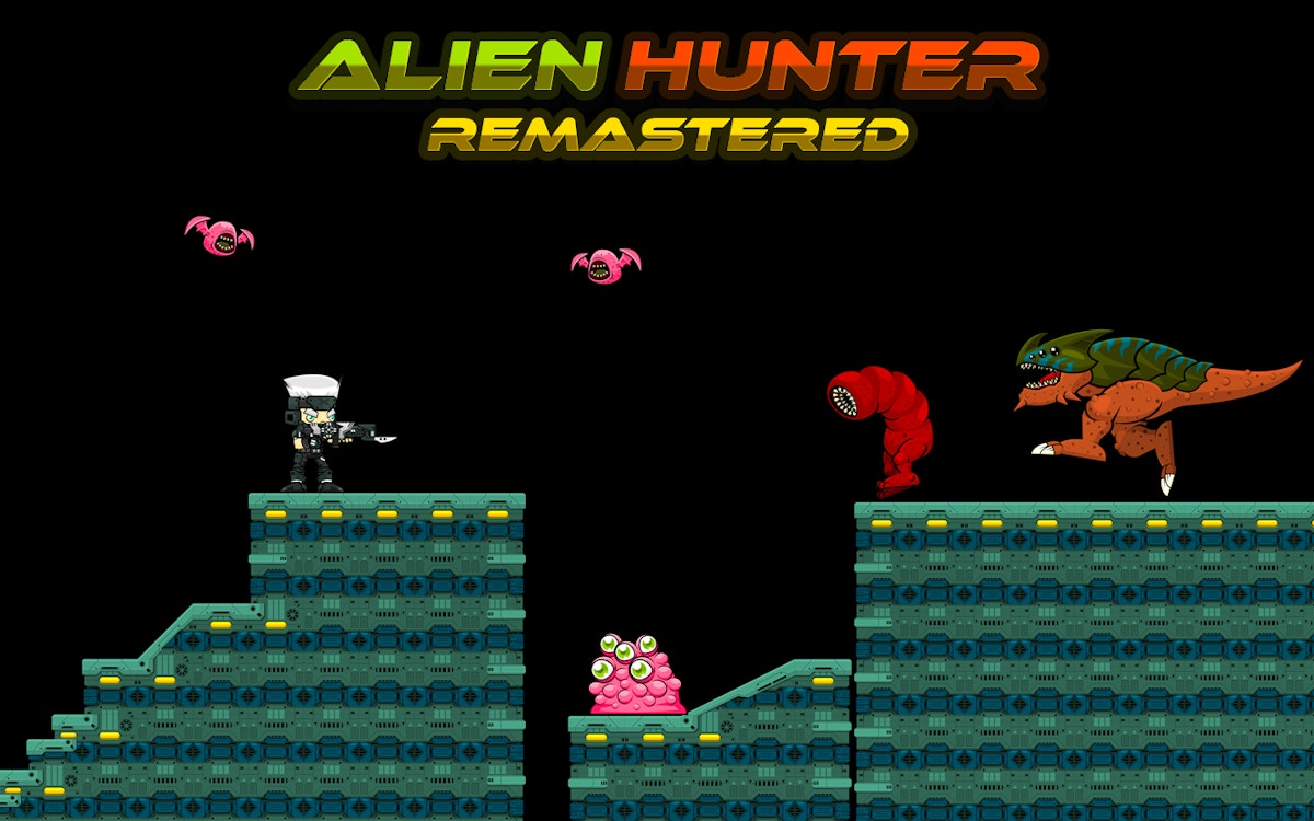 Alien Hunter Remastered 🕹️ Play Now on GamePix