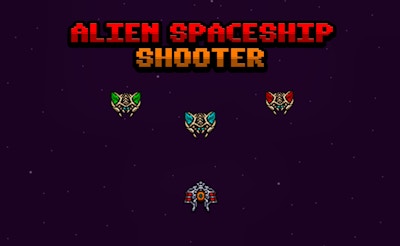 Alien Spaceship Shooter 🕹️ Play Now on GamePix