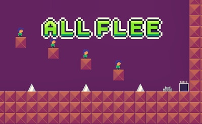 All Flee 🕹️ Play Now on GamePix