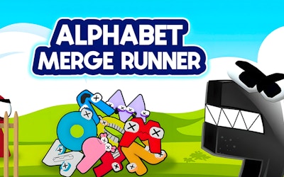 Alphabet Merge Runner 🕹️ Play Now on GamePix