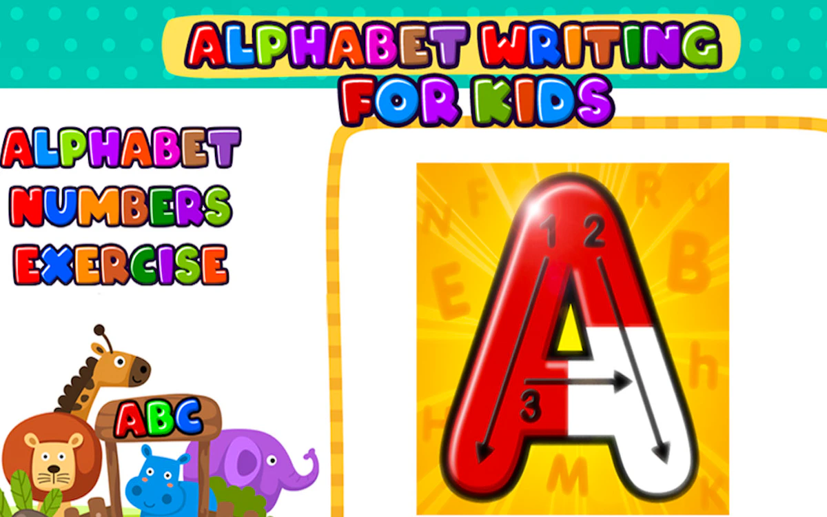 Alphabet Writing For Kids 🕹️ Play Now on GamePix