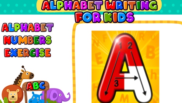 Alphabet Writing For Kids 🕹️ Play Now on GamePix