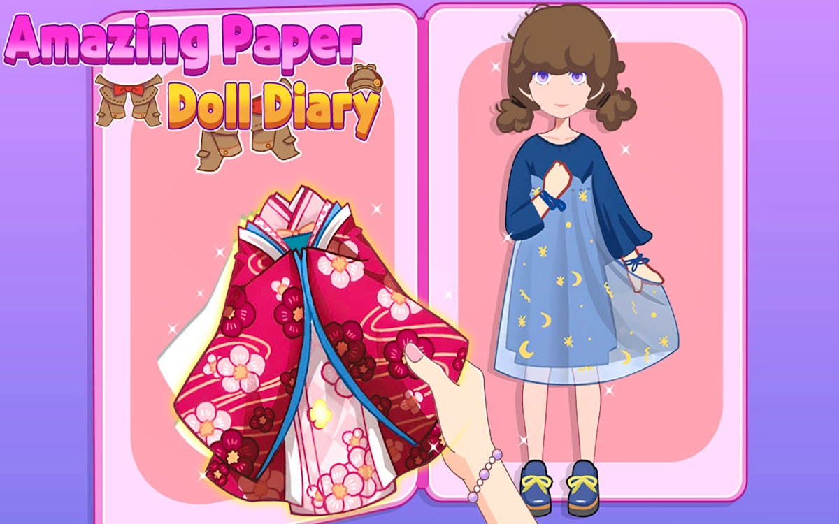 Amazing Paper Doll Diary 🕹️ Play Now on GamePix