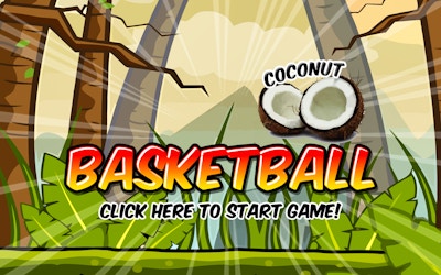 Coconut Basketball 🕹️ Play Now on GamePix