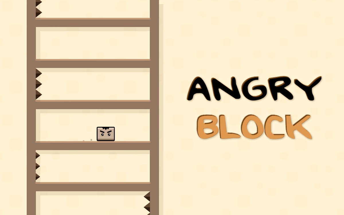 Angry Block 🕹️ Play Now on GamePix