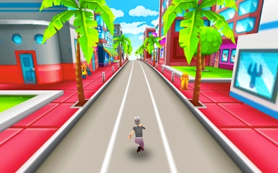 Angry Gran Run: Miami 🕹️ Pelaa nyt GamePixillä
