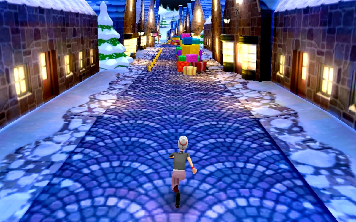 Angry Gran Run: Xmas 🕹️ Play Now on GamePix