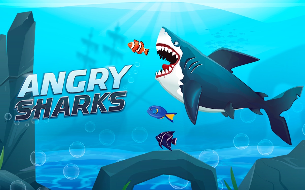 Angry Sharks 🕹️ Play Now on GamePix