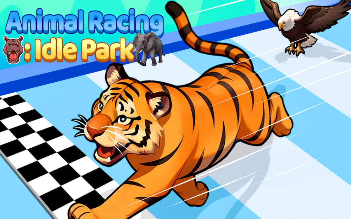 Animal Racing Idle Park 🕹️ Играйте сега на GamePix