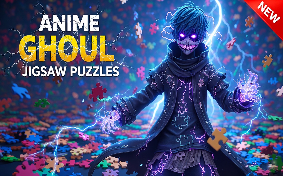 Anime Ghoul Jigsaw Puzzles 🕹️ Jogue Agora no GamePix