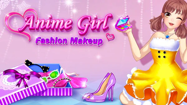 Anime Girl Fashion Make Up 🕹️ Play Now on GamePix