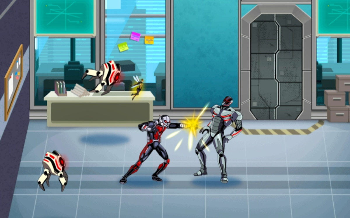Ant Man And The Wasp Attack Of The Robots:play Ant Man And The Wasp ...