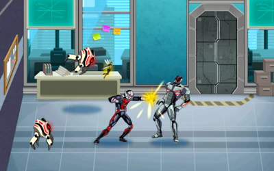 Ant-man And The Wasp: Attack Of The Robots 🕹️ Играйте сега на GamePix