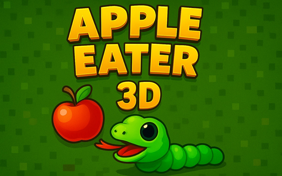 Apple Eater 3d 🕹️ Play Now on GamePix
