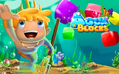 Aqua Blocks 🕹️ Speel nu op GamePix