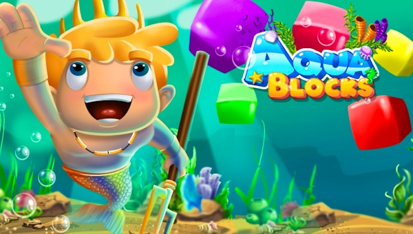 Aqua Blocks 🕹️ Play Now on GamePix