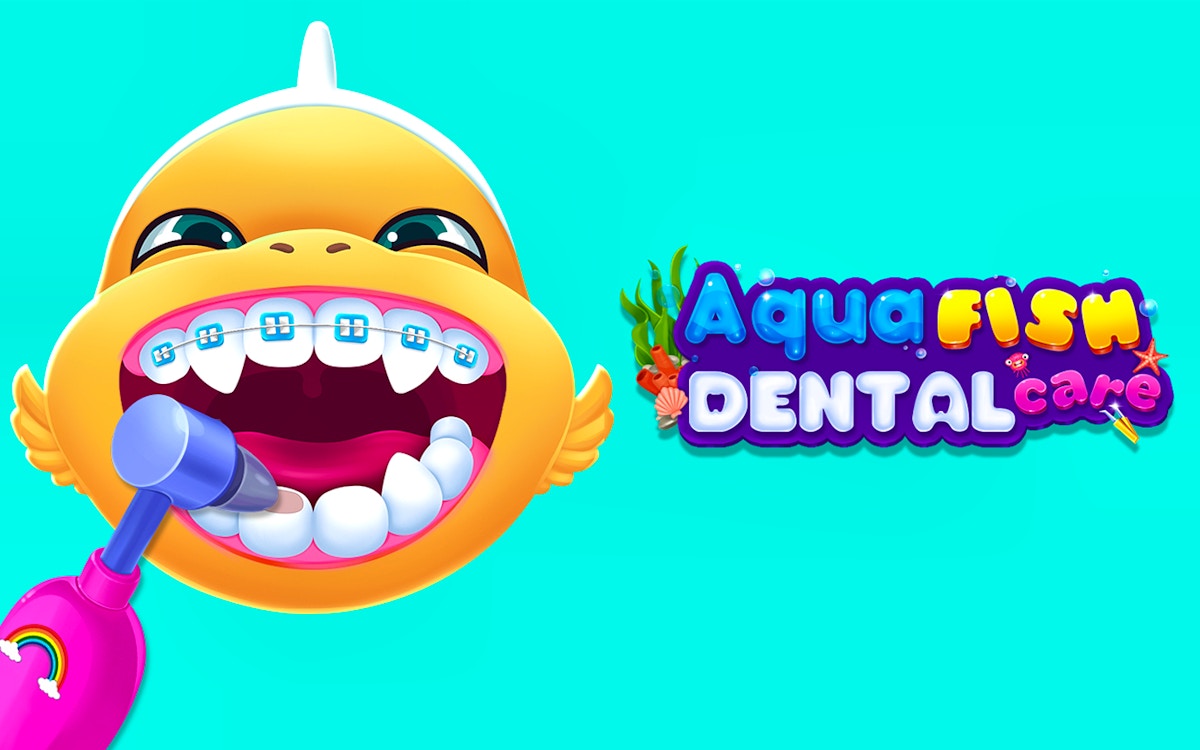 Aqua Fish Dental Care 🕹️ Play Now on GamePix