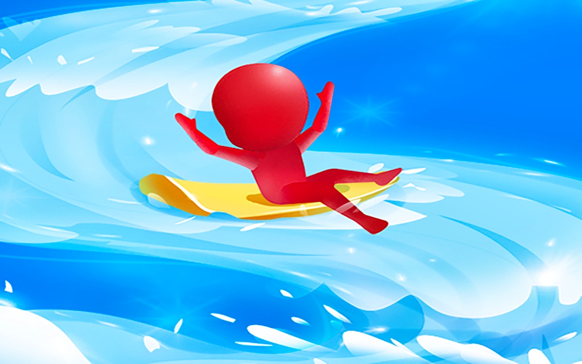 Aquapark Surfer Race 🕹️ Play Now on GamePix