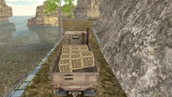 Army Cargo Driver 🕹️ Play Now on GamePix