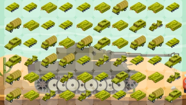 Army Weapon Vehicles Match 3 🕹️ Play Now on GamePix
