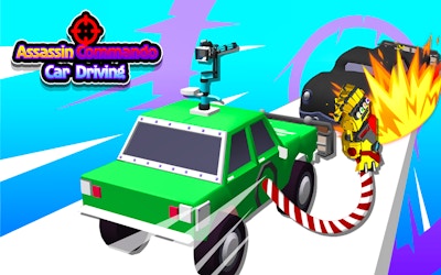 Assassin Commando Car Driving 🕹️ Play Now on GamePix