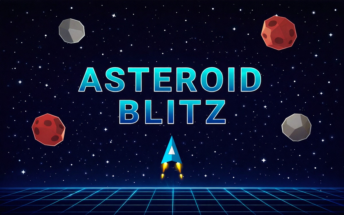 Asteroid Blitz 🕹️ Play Now on GamePix