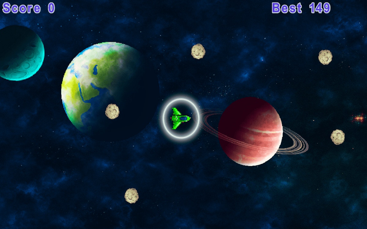 Asteroid Space 🕹️ Play Now on GamePix