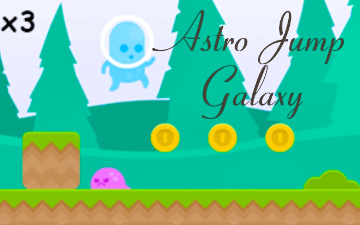 Astro Jump Galaxy 🕹️ Play Now on GamePix