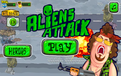 Aliens Attack 🕹️ Play Now on GamePix