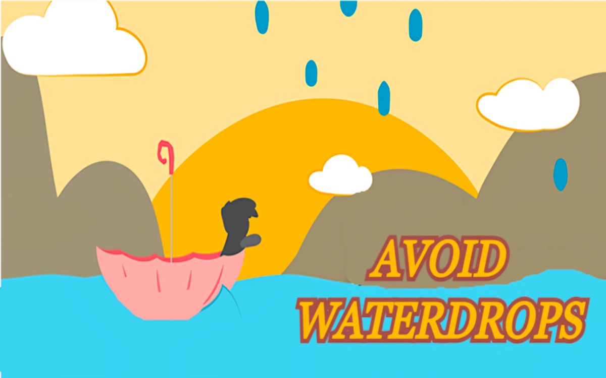 Avoid Waterdrops 🕹️ Play Now on GamePix