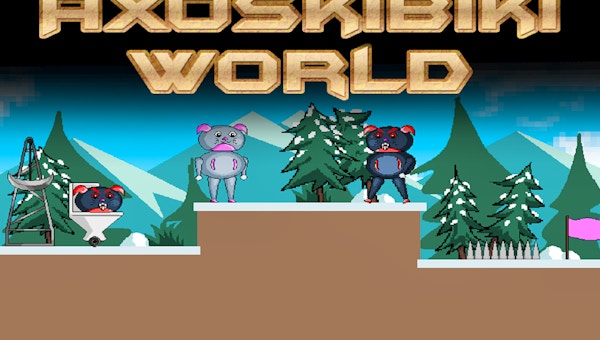Axoskibiki World 🕹️ Play Now on GamePix