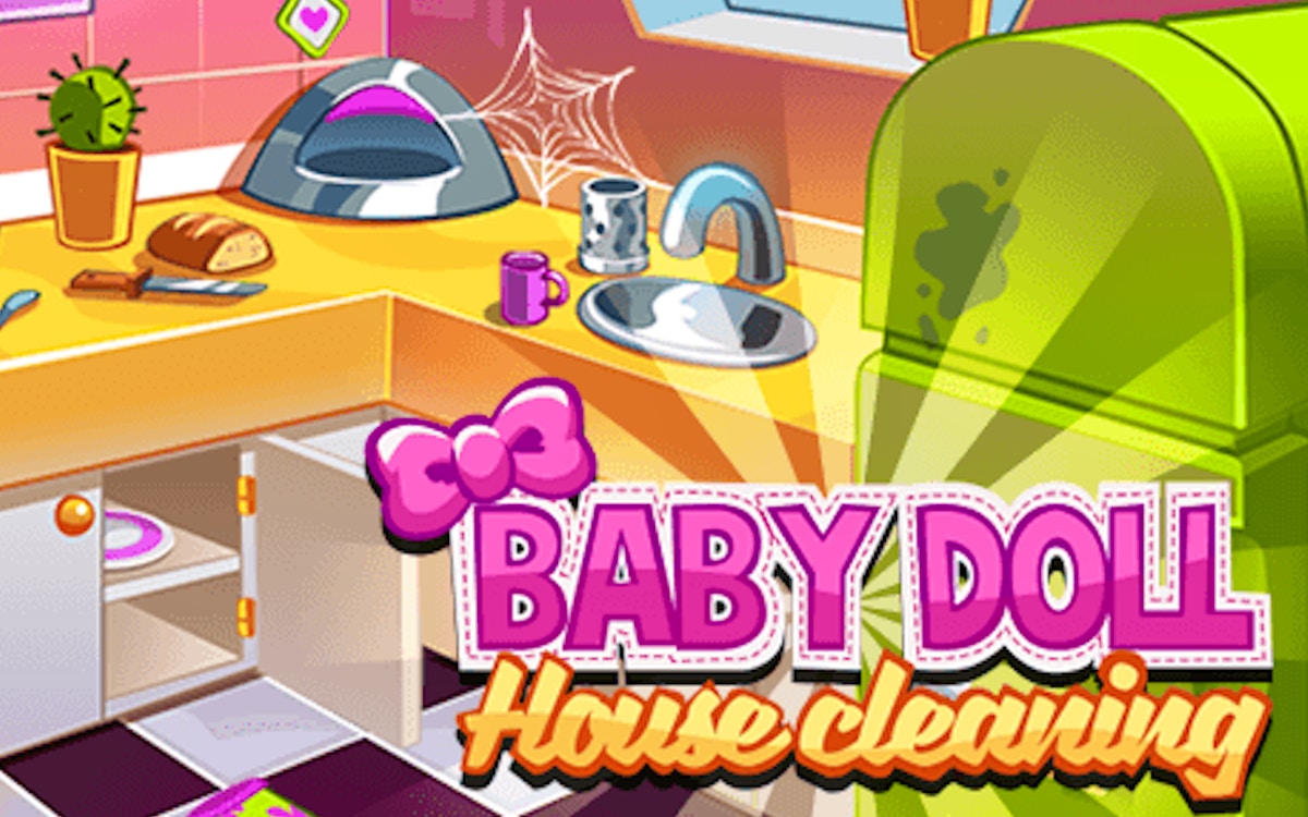 Baby Doll House Cleaning 🕹️ Play Now on GamePix