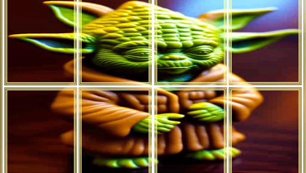 Baby Yoda Photo Jigsaw 🕹️ Play Now on GamePix