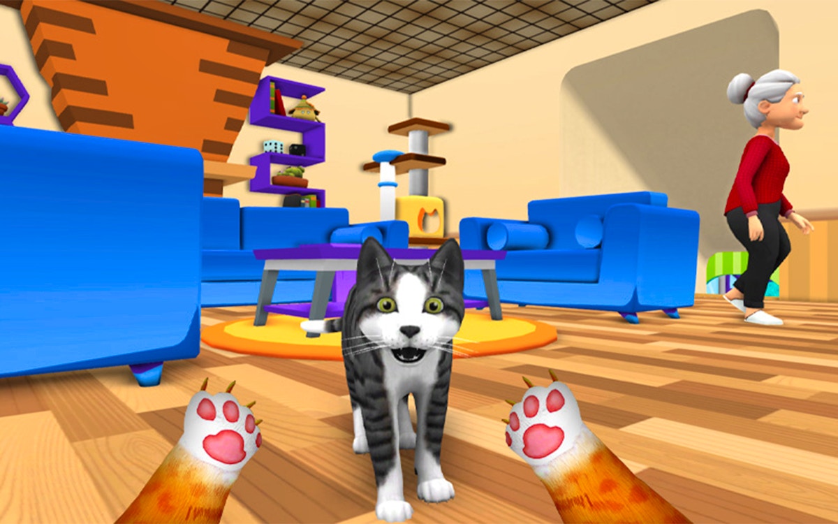 Bad Cat Simulator Pet Game 🕹️ Play Now on GamePix